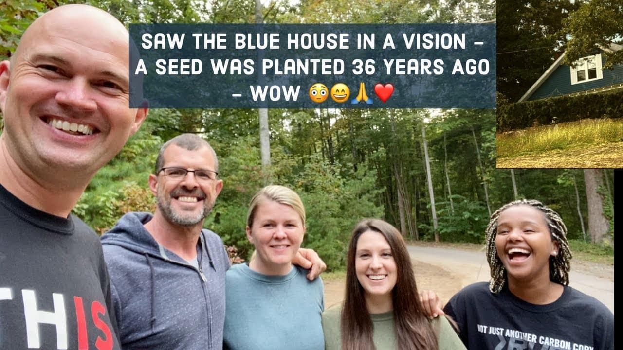 Saw The Blue House In A Vision - Jesus Is Still Building His Church ...