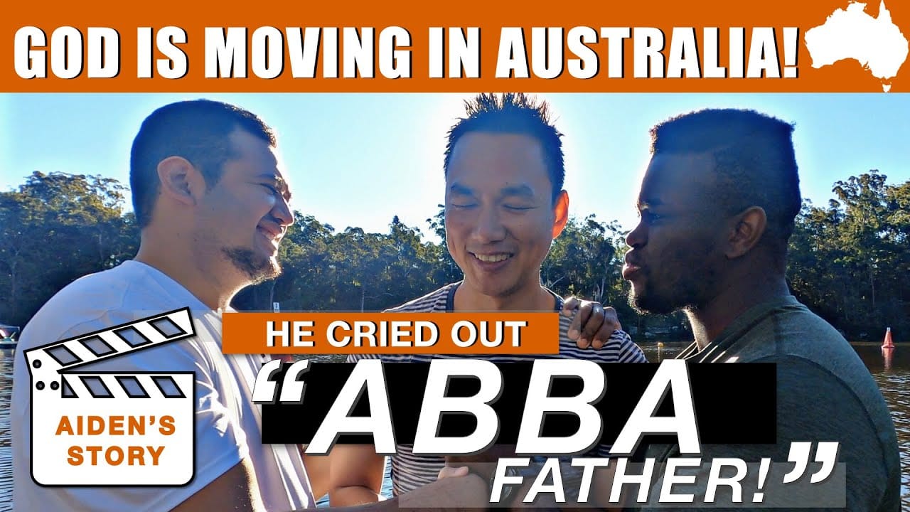 GOD IS MOVING IN AUSTRALIA! BY His Spirit We Cry Out Abba Father! Aiden ...